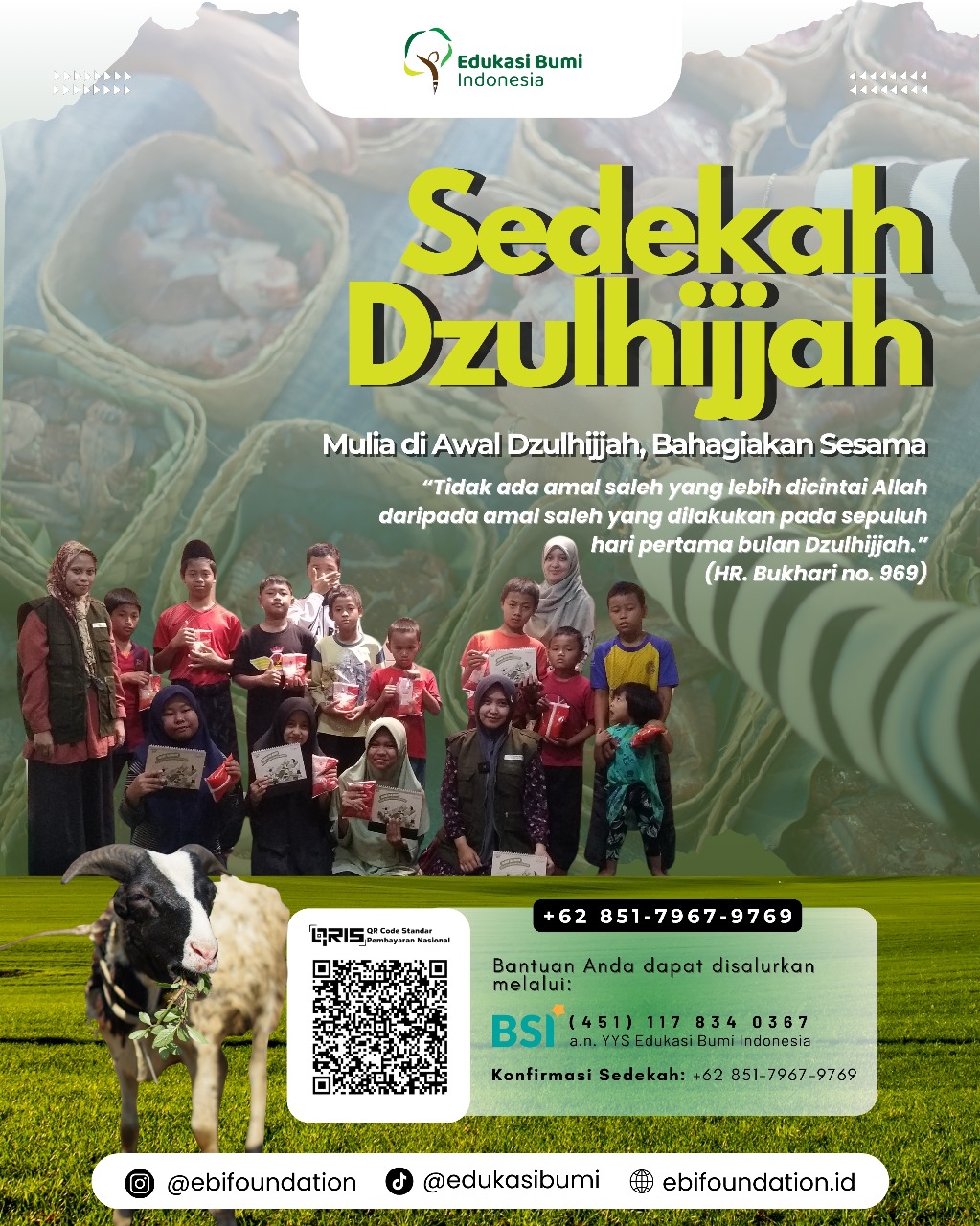 Campaign - Sedekah Dzulhijjah: 10 Hari Paling Dicintai, Saatnya Berbagi ...